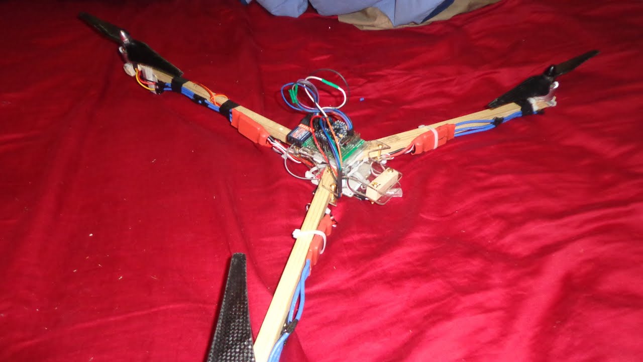 R&D Y copter Prototype (RCExplorer tricopter based) - YouTube