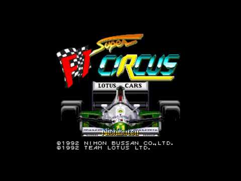 [SNES] Super F1 Circus - Menu