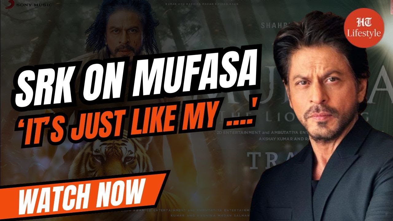 Shah Rukh Khan as Mufasa! SRK Reveals Emotional Connection to The Lion ...