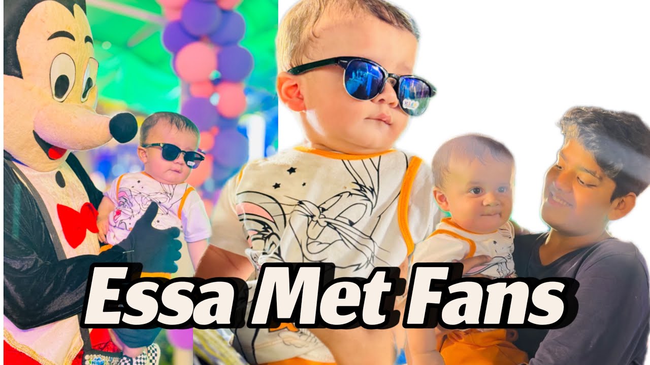 Essa Met Fans | Logo ne Pehchan lia | Muhammad Essa | Life with Essa ...
