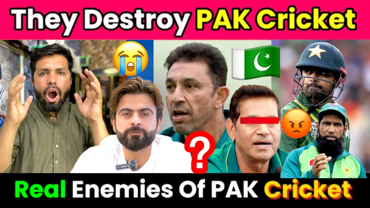 Real Enemies Of Pakistan Cricket Azhar Aaqib & Yousaf Who Destroy PAK ...
