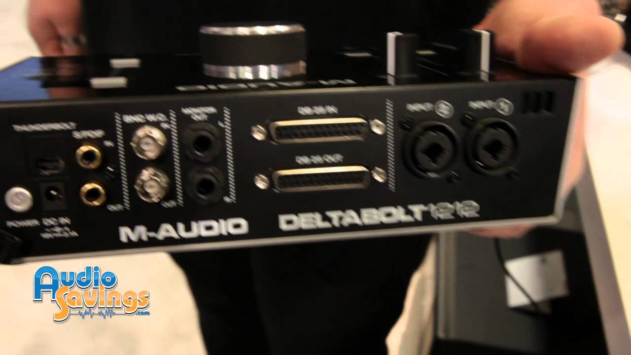 NAMM 2015 M-Audio Delta Bolt First Look AudioSavings.com - YouTube