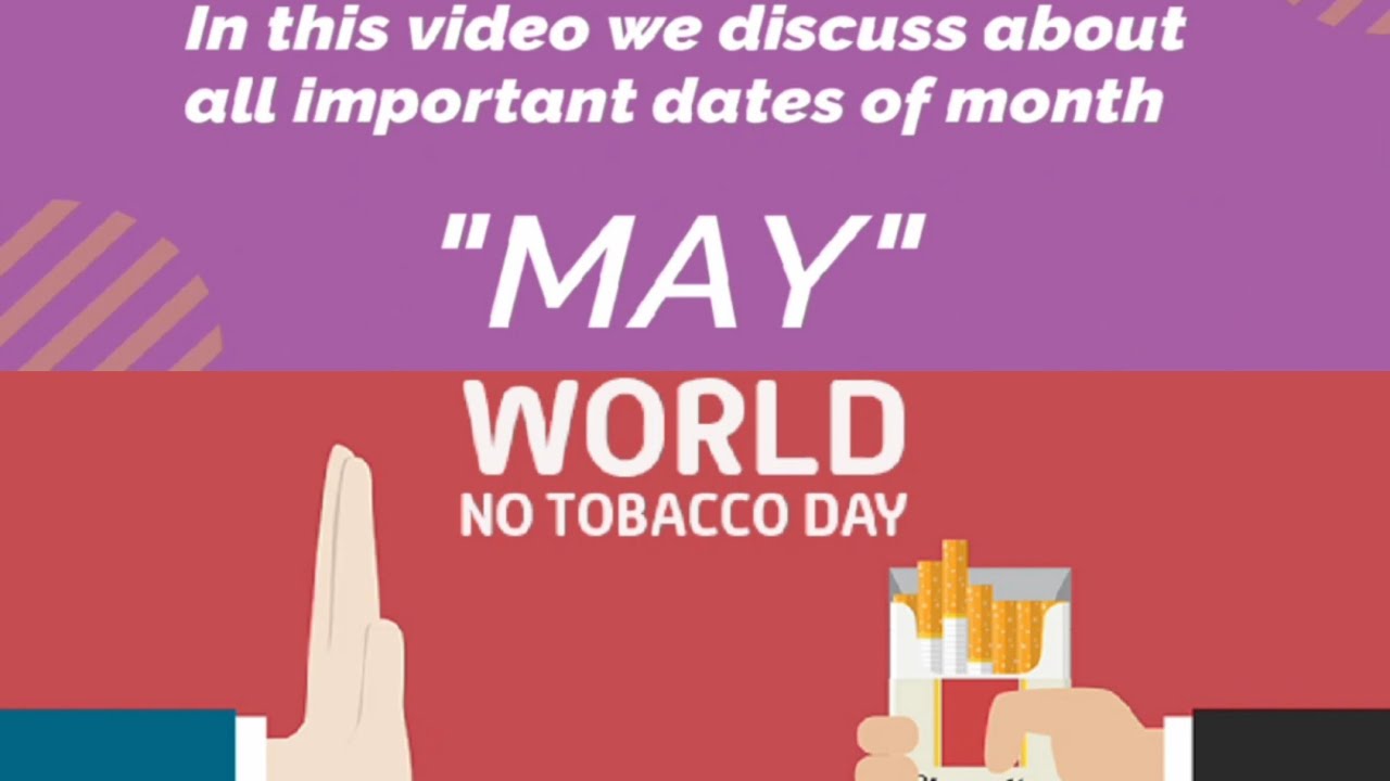 Important Days of May Month | General Knowledge | All In One | part-5 ...