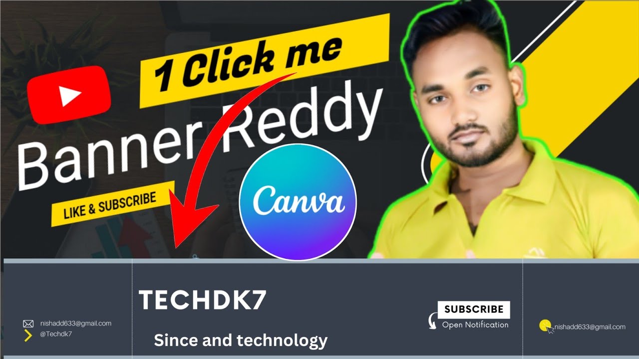 How to Make a YouTube Banner (Tutorial w/ Canva) - YouTube