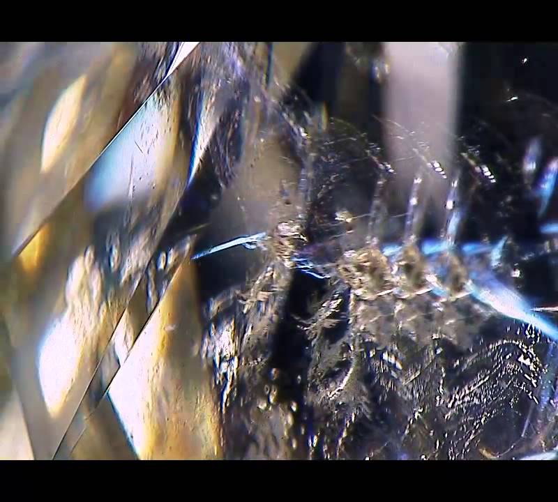 Hirox 3D Microscope: Gemmology / inclusions in diamond - YouTube
