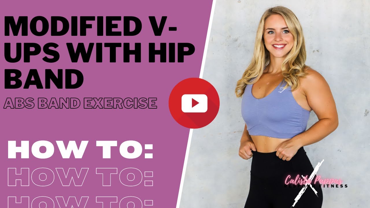 Modified V-Ups with Hip Band Tutorial - YouTube
