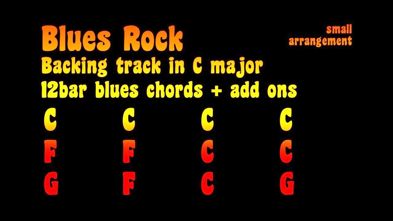 Blues Rock, backing track, C major 125bpm. 12bar blues chords. Have fun ... Blues Rock, backing track, C major 125bpm. 12bar blues chords. Have fun ...