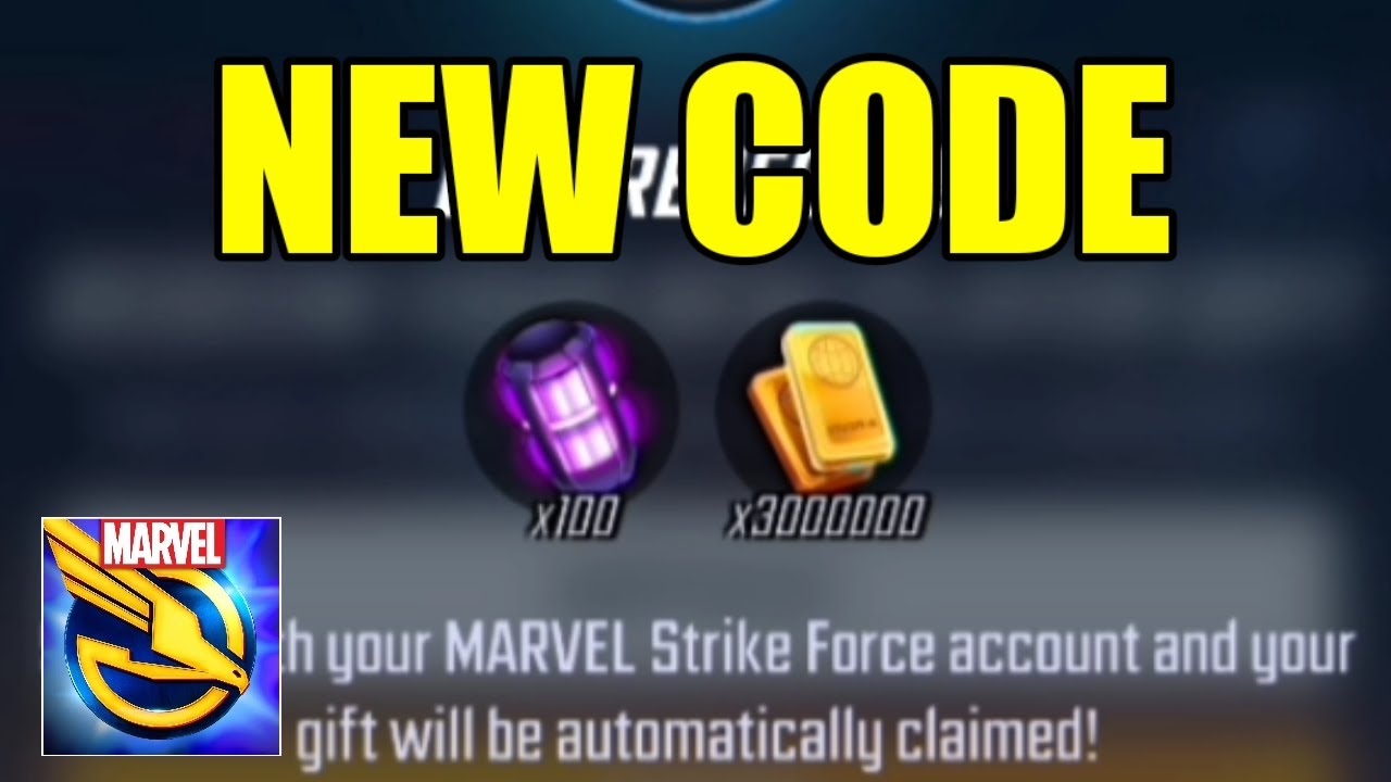 NEW CODE! MARVEL STRIKE FORCE CODES FEBRUARY 2025 || MARVEL STRIKE ...