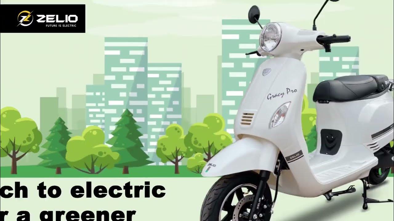 Zelio electric scooters | Best E-bike Manufacturer in India - YouTube