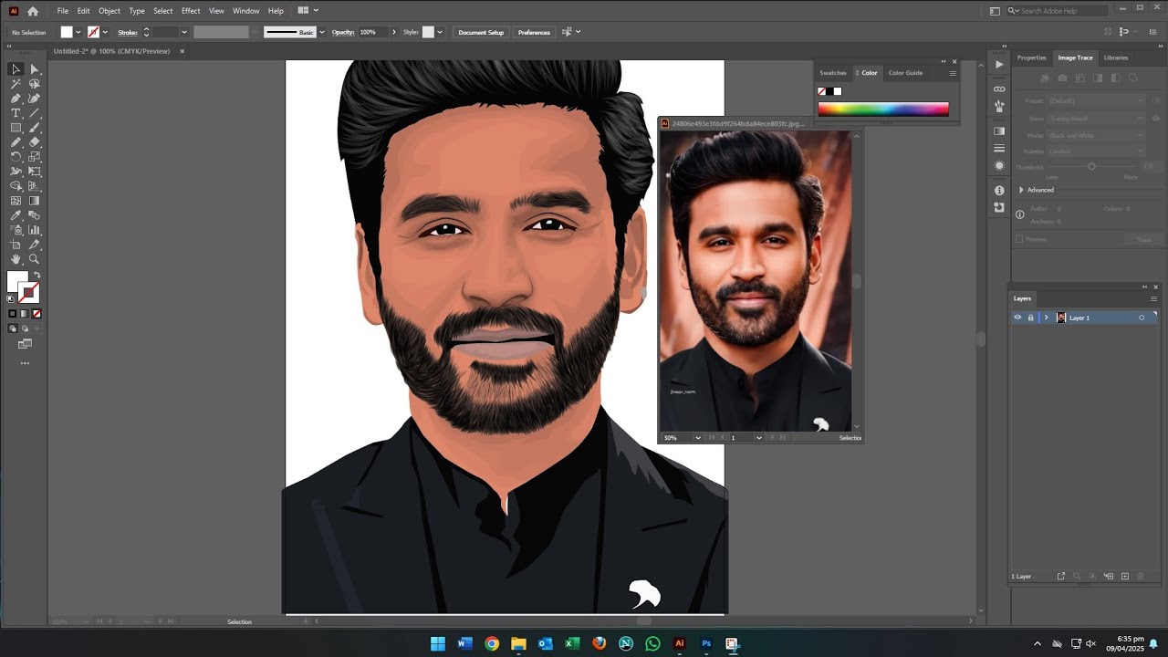 Dhanush Cartoon Design #dhanush #likeforlikes #likeandsubscribe #art # ...