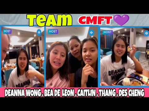 CMFT💜 DEANNA WONG , CAITLIN VIRAY , THANG & DES CHENG KUMU LIVE UPDATE ...