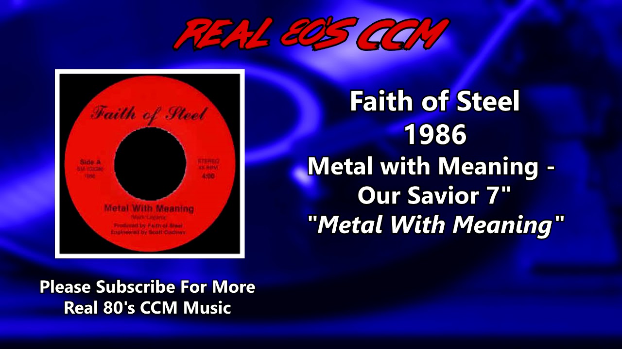 Faith of Steel - Metal With Meaning - YouTube
