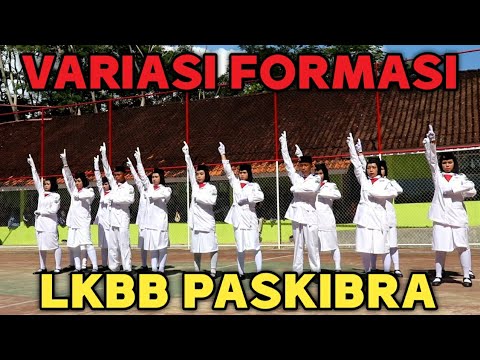 LKBB VARIASI FORMASI PASKIBRA - YouTube