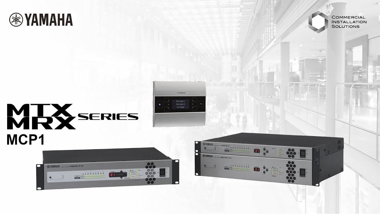 Yamaha MTX/MRX Accessory Controller - MCP1 - YouTube