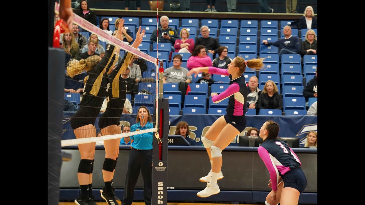 2019 Akron Volleyball Racap vs. Western Michigan - 10/19/2019 - YouTube