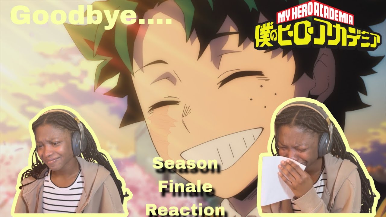 Goodbye, mha 🥹 (My Hero Academia Season Finale Reaction) - YouTube