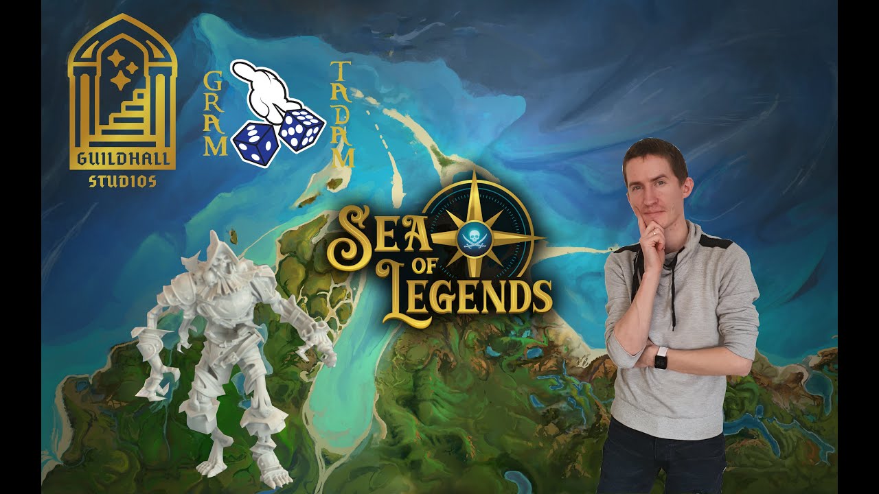 Sea of Legends board game zapowiedź - YouTube