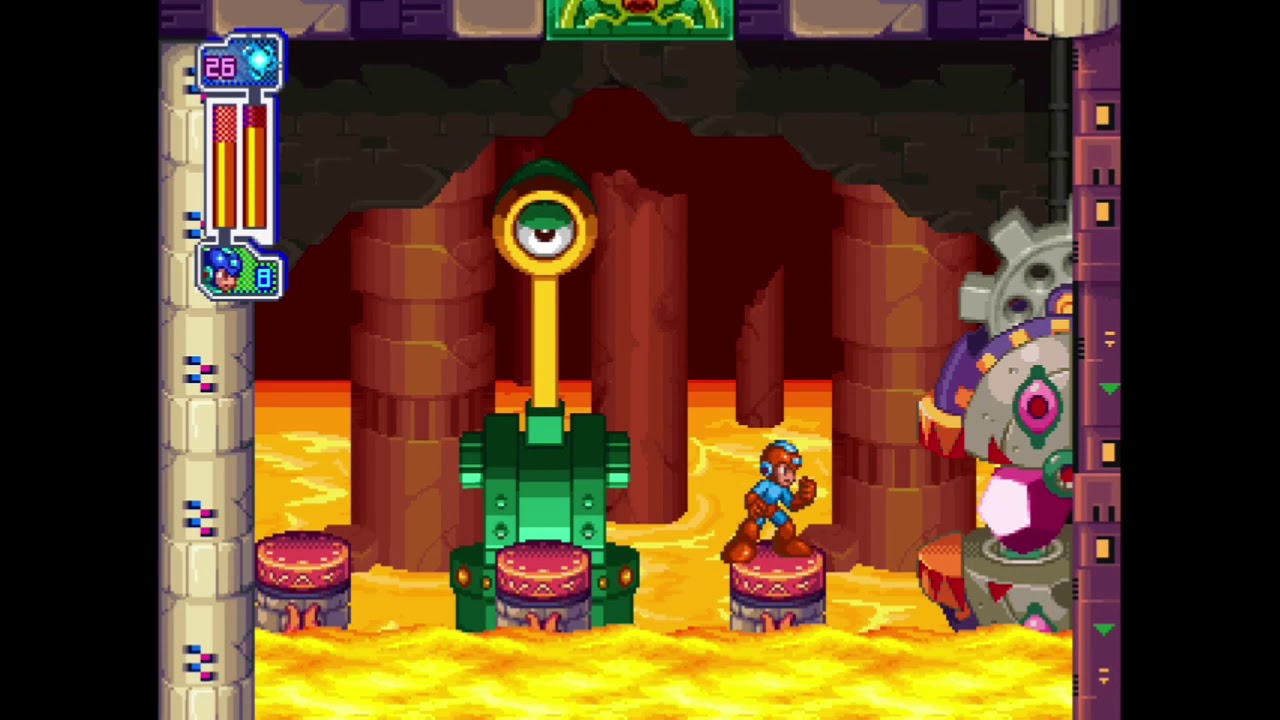 Mega Man Legacy Collection 2 (XBONE) | MM8 Sword Man Stage - YouTube