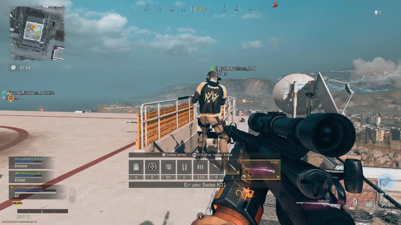 CoD Warzone probando la ots 9 - YouTube