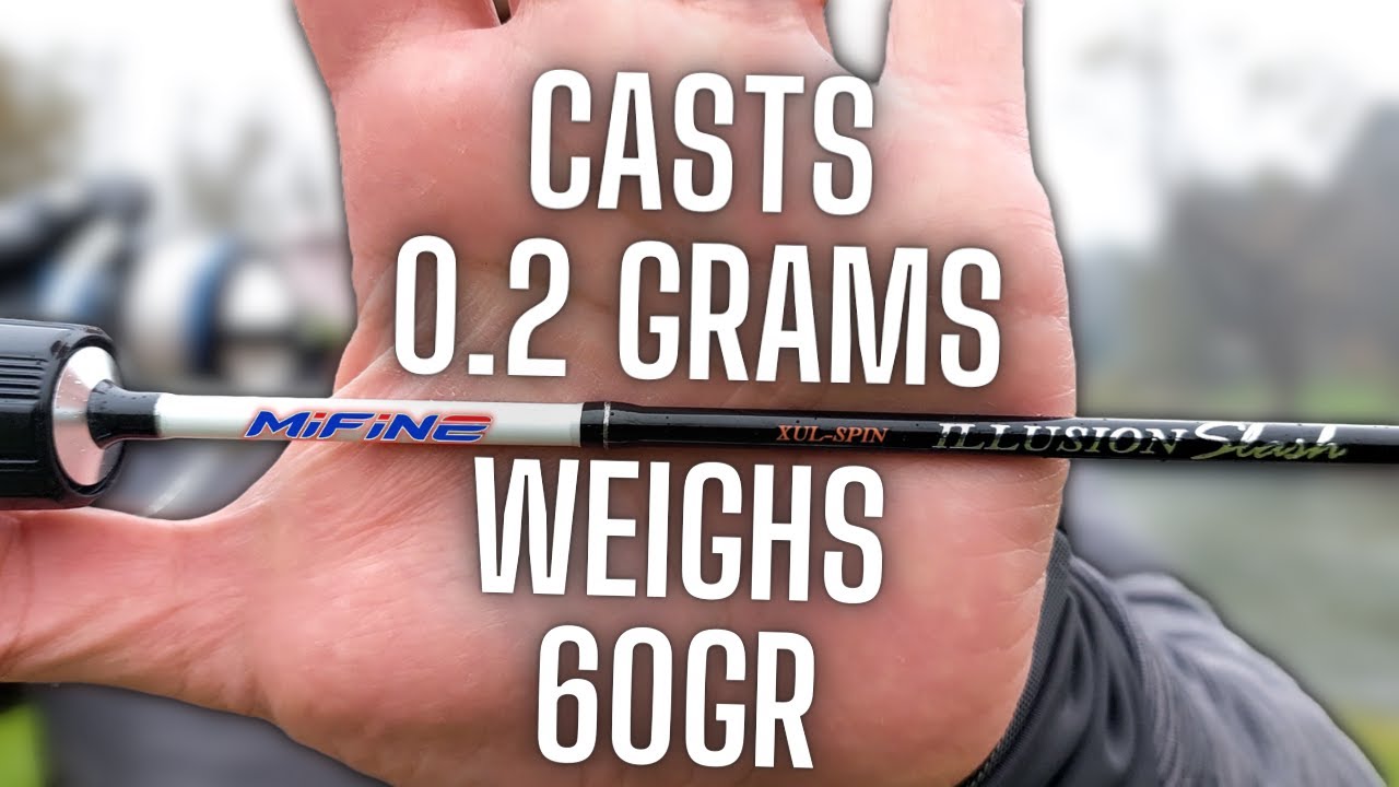 Fishing the MIFINE Illusion Slash - Best Budget XUL Rod - YouTube
