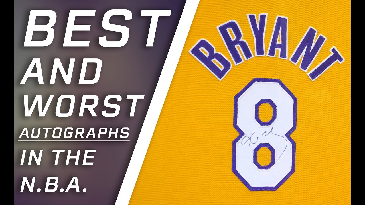 The BEST and WORST Signatures in the NBA - Kaiser's Picks (Pristine ...