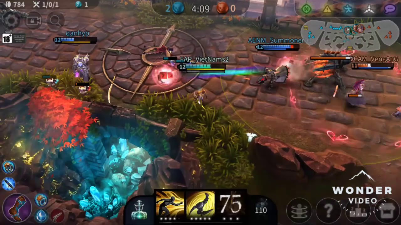Vainglory - Idris tallent 2- build Cp - YouTube