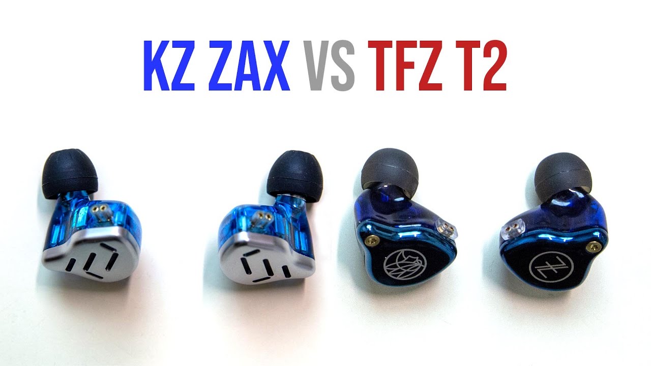 Comparativa Sonido KZ ZAX vs TFZ T2 - YouTube