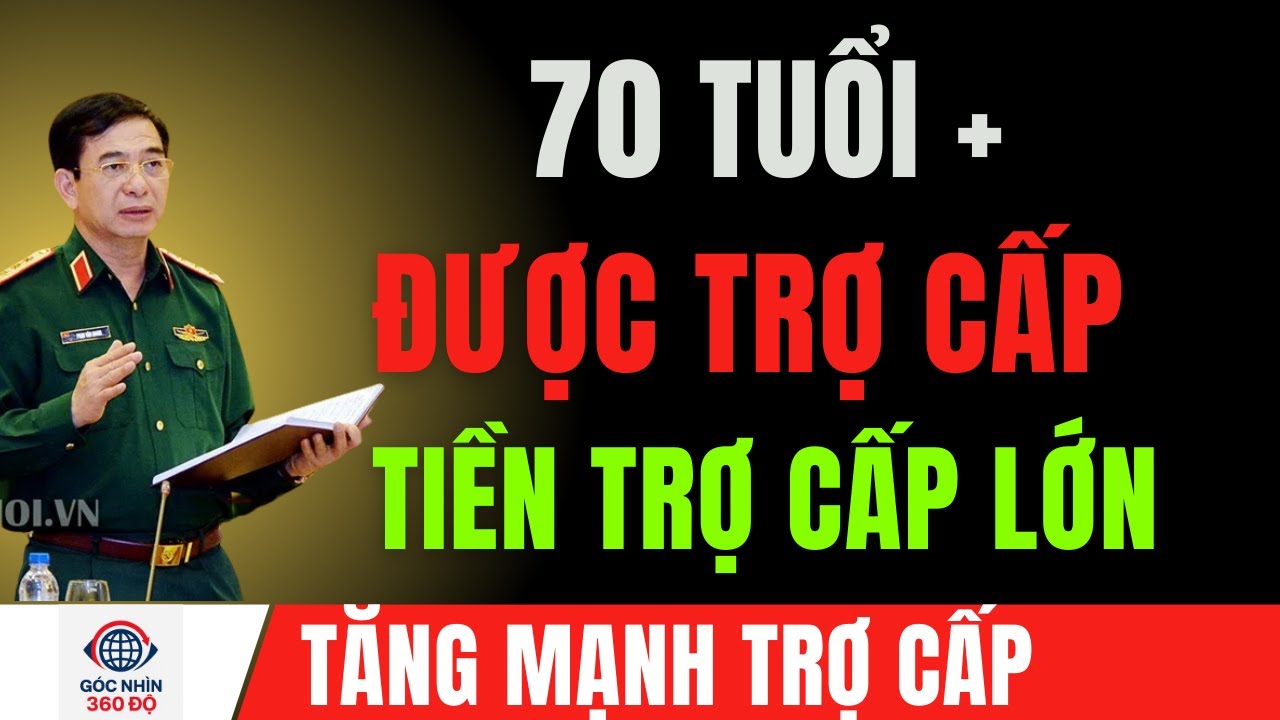 BẤT NGỜ 2026: Trợ Cấp Người Từ 70 Tuổi Trở Lên TĂNG MẠNH, Mức Cao Nhất ...