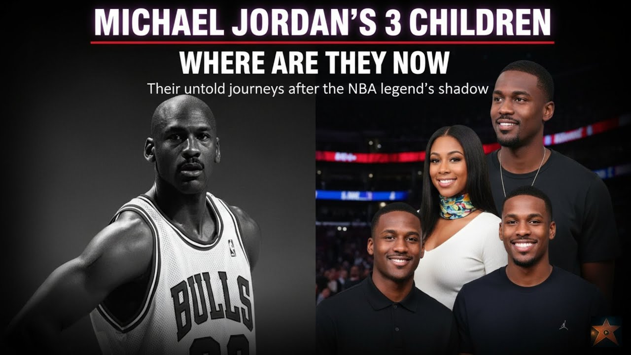 Whatever Happened to Michael Jordan's 3 Children - Untold Story - YouTube