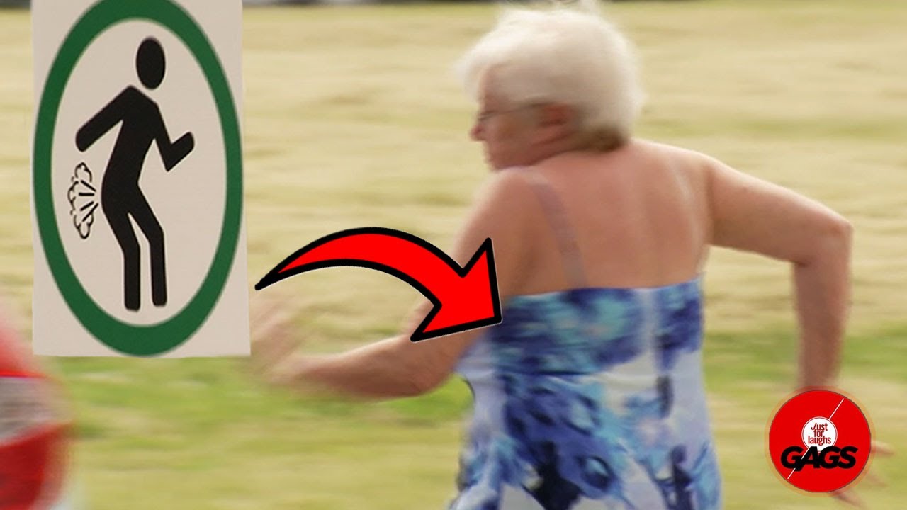 Fart and Run | Just For Laughs Gags - YouTube