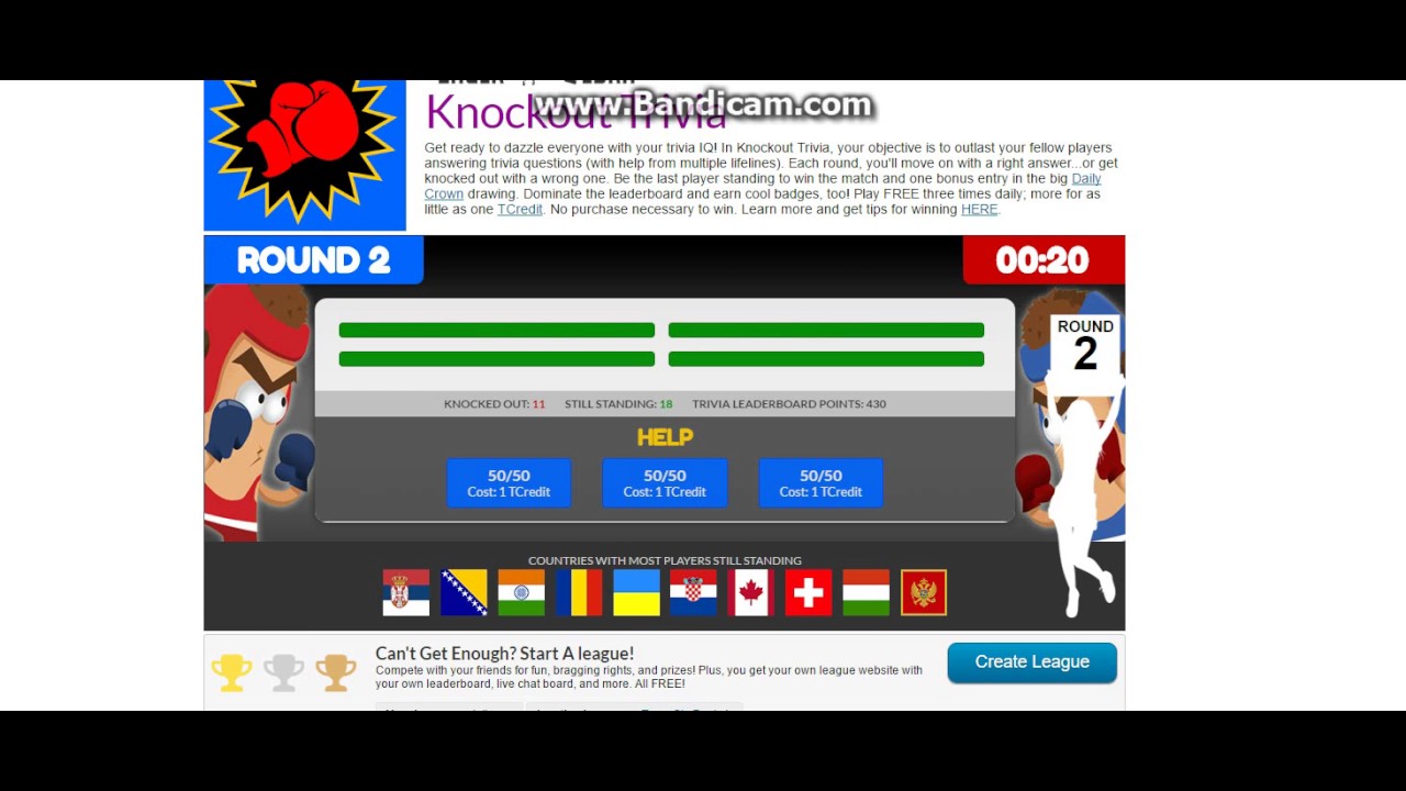 Kako se igra Knockout Trivia - YouTube