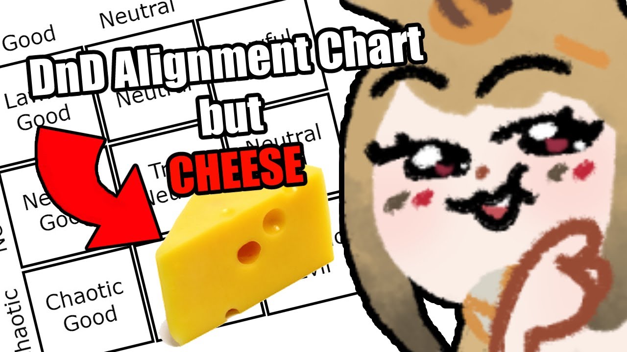 【DnD Alignment Chart but CHEESE】Where would Maggot Cheese land on? 🤔 ...