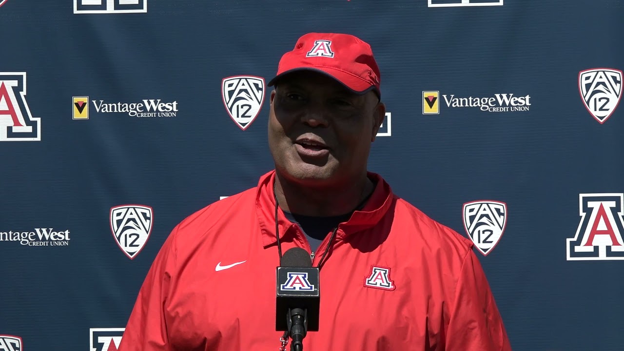 Ricky Hunley Spring Ball Press Conference Day 3 - YouTube