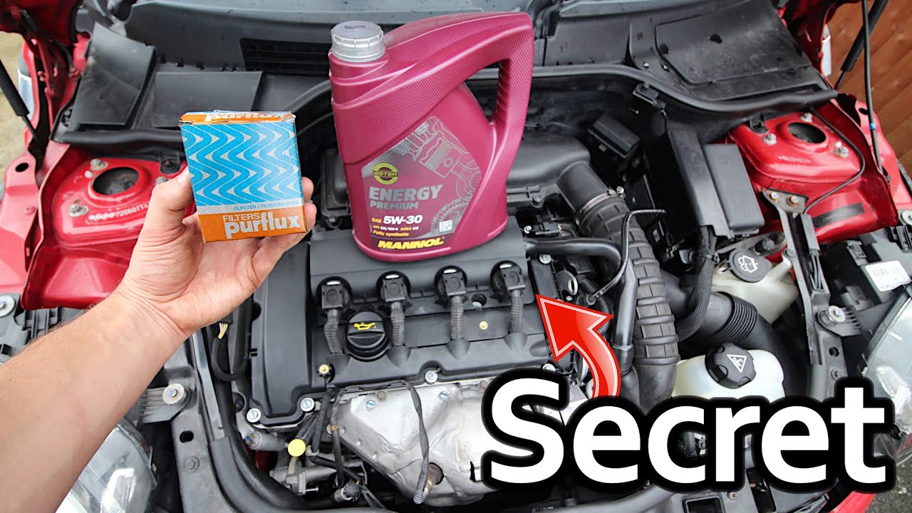MINI COOPER N14 / N18 OIL & FILTER CHANGE *THE EASY WAY* - YouTube