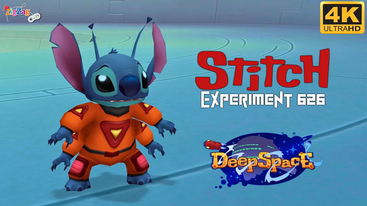 Stitch 626 and Disney Town | The Movie Kingdom Hearts Birth By Sleep ...