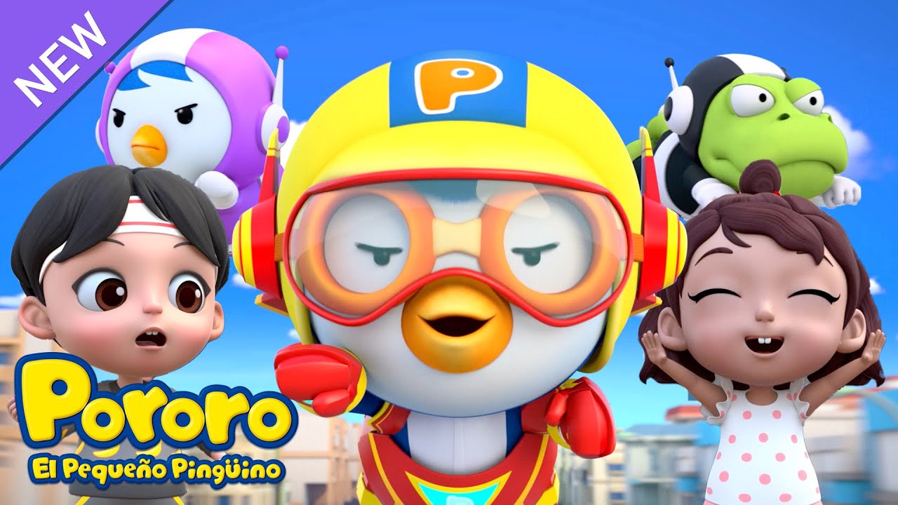 Pororo Héroes de Rescate | Canción de Héroe⚡ | Canciones Infantiles y ...