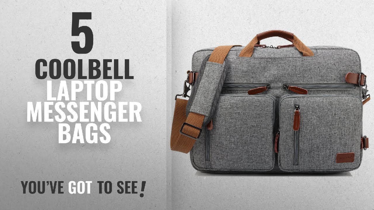 Coolbell Laptop Messenger Bags [2018]: CoolBELL Convertible Backpack ...