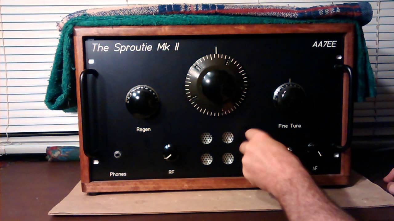 The Sproutie MK II on 40M CW and SSB - YouTube