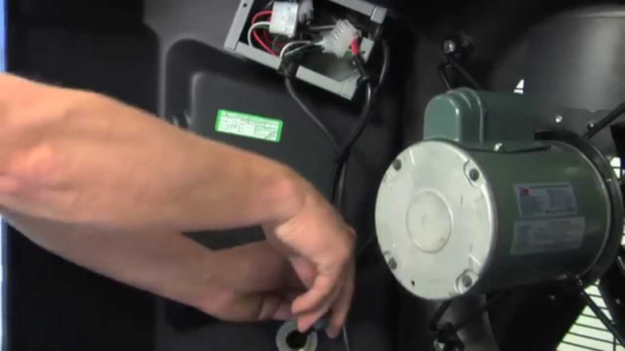 Motor replacement for Portacool™ 16” Vertical Tank - YouTube