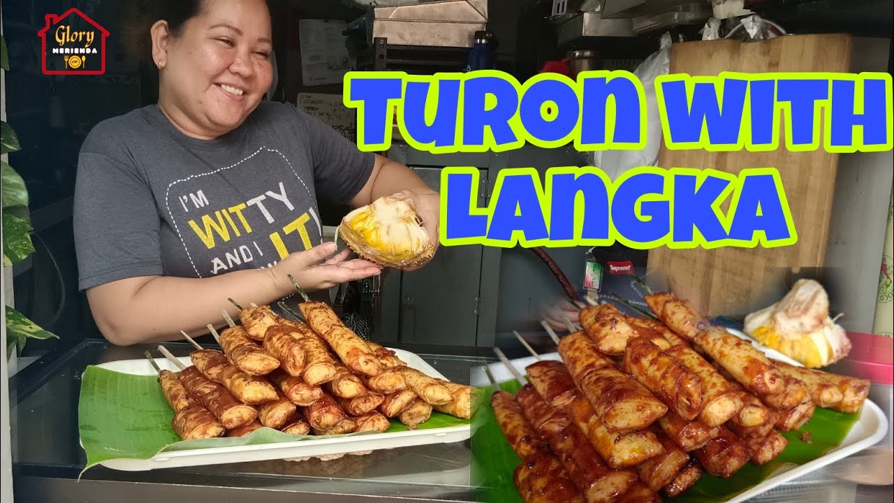 How to make TURON with LANGKA? | Turon with Jackfruit - YouTube