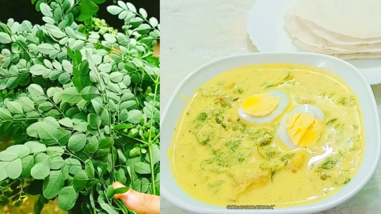 Muringayila Mutta Curry Recipe in Malayala || മുരിങ്ങയില കറി || Karala ...