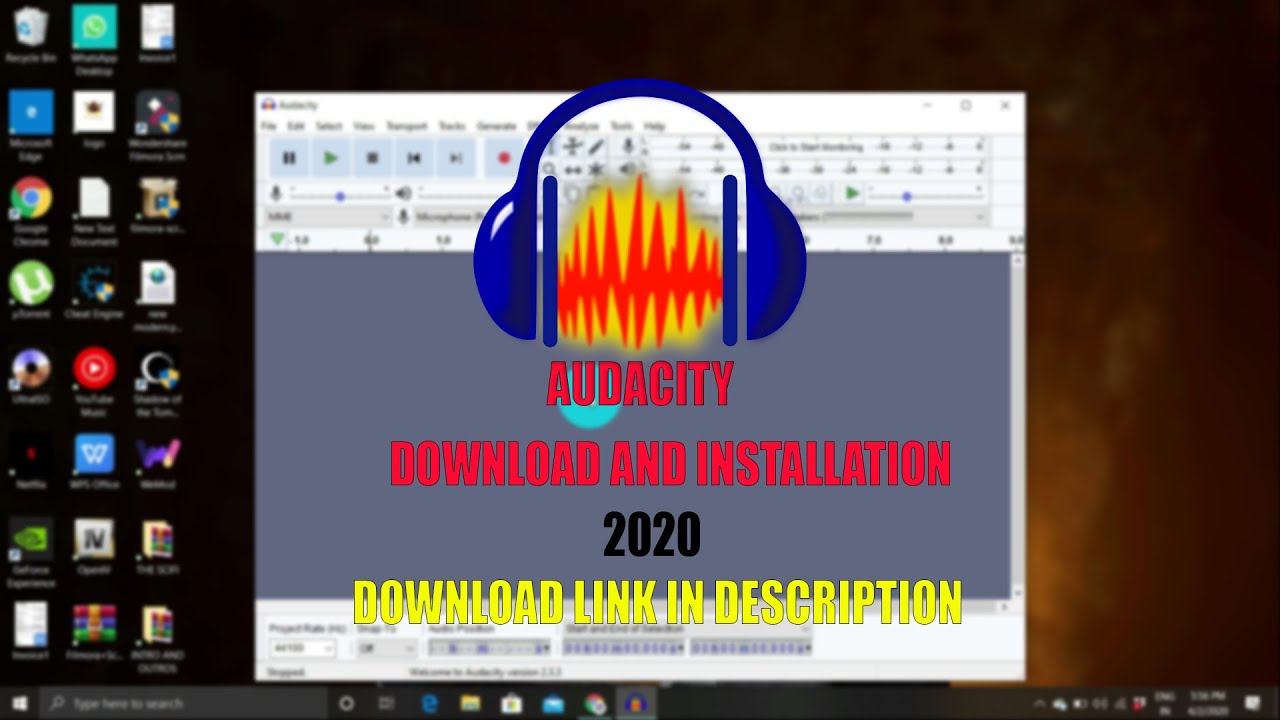 AUDACITY INSTALLATION(2020)||VWR 2.3.3||THE SCI-FI CHANNEL - YouTube