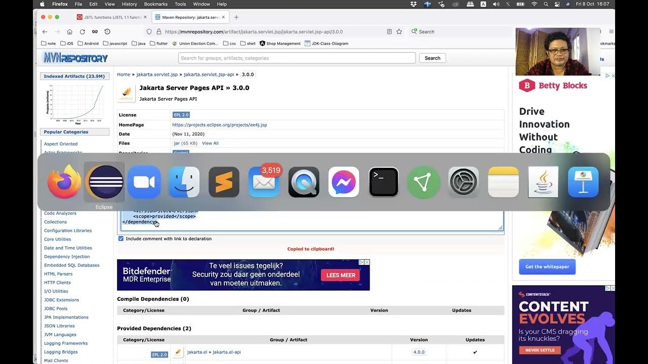 JSP02-23 Maven web project - YouTube