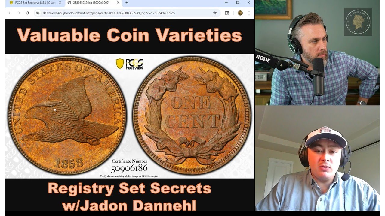 Ep.10 – Valuable Coin Varieties: Registry Set Secrets w/Jadon Dannehl # ...
