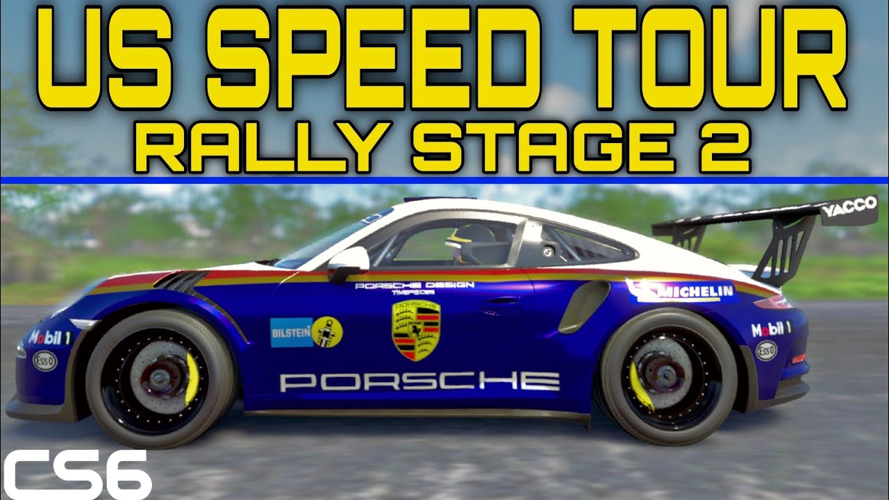 The Crew 2 US Speed Tour Rally Stage 2 Porsche 911 GT3 Rallycross - YouTube