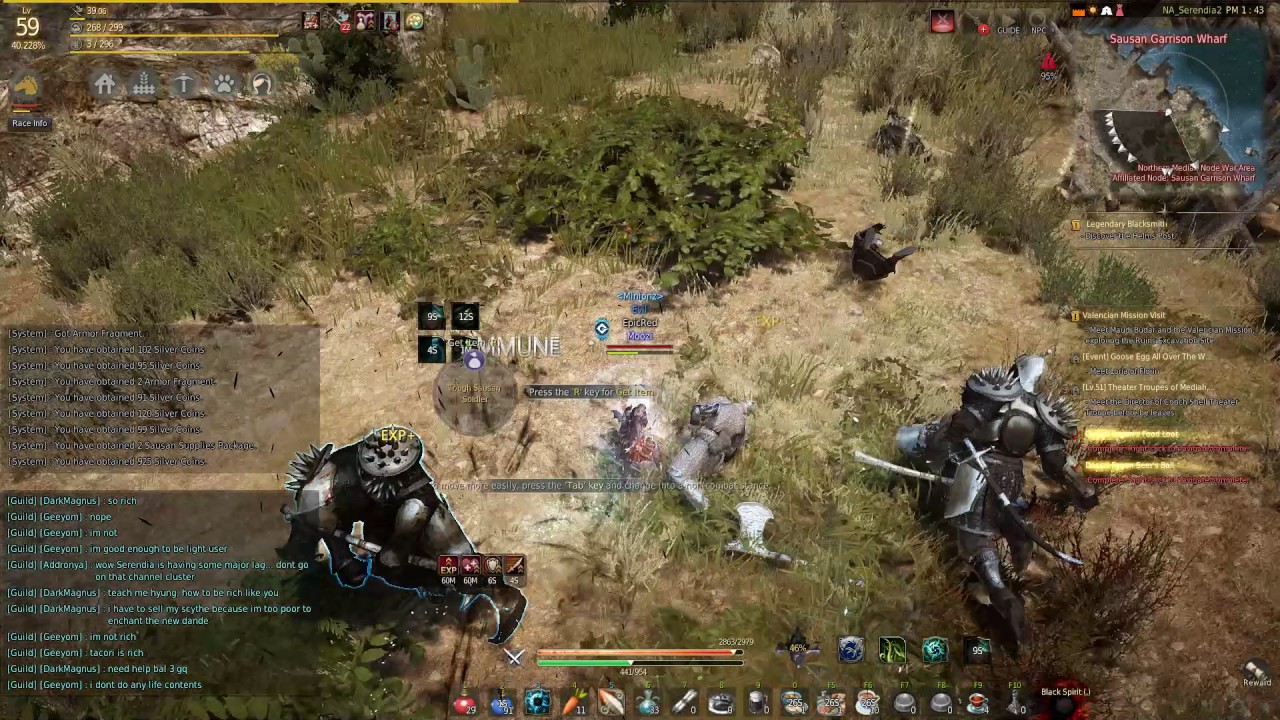 Black Desert - Sausan Wharf (Sea Coast) rotation - YouTube