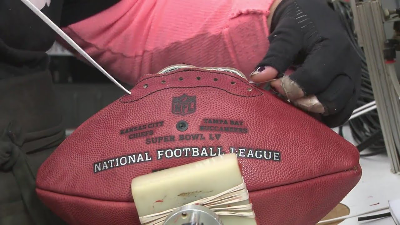 MORNING BUZZ: How many steps does it take to make an NFL football ...