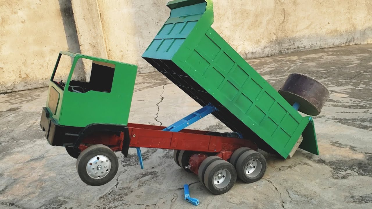Homemade RC Truck Tipper! - YouTube