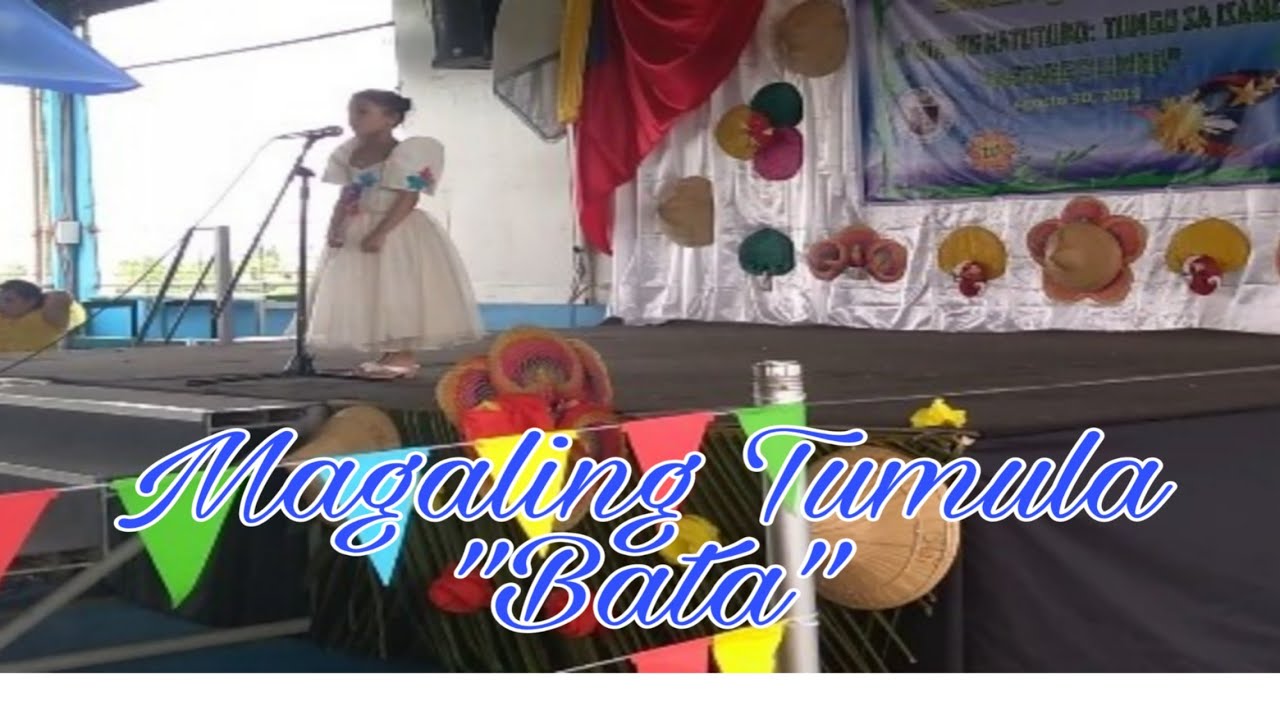 Bata : Isang Tula sa school namin. - YouTube