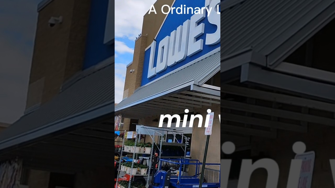 Lowe's kids club fun #kidsclub #diywithkids #youtubevideo #shortvideo # ...